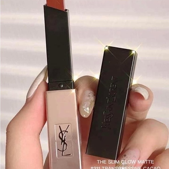 Yves Saint Laurent | Makeup | Ysl The Slim Glow Matte Lipstick 21 Nib ...